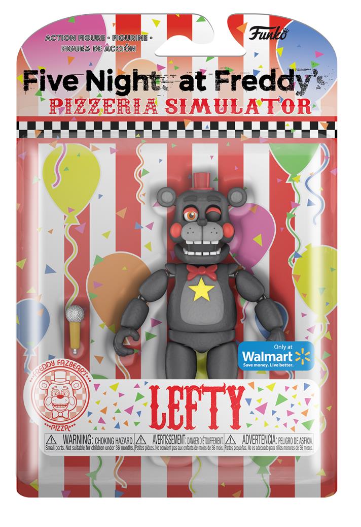 Five Nights at Freddys Pizzeria Simulator Lefty Action Figure [Exclusi
